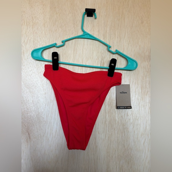 Nike | Swim | Nike Womens Small Red Bikini Bottoms | Poshmark